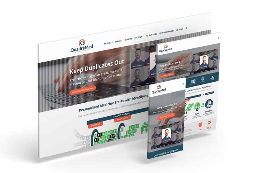 QuadraMed Website - Clarity Quest