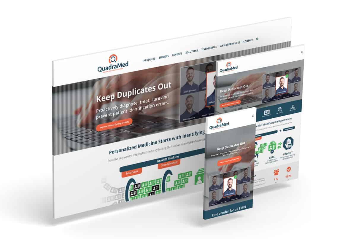 QuadraMed Website | Clarity Quest