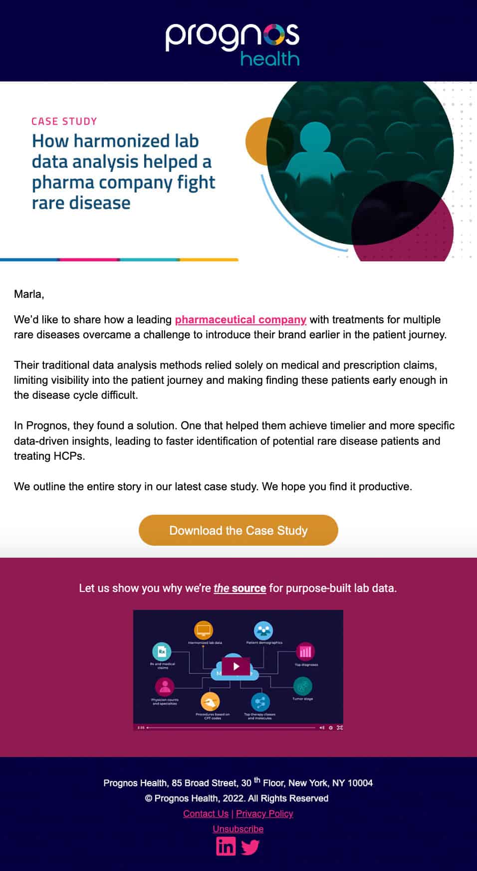 RWD Platform Lead Generation and Nurture Emails for Pharma